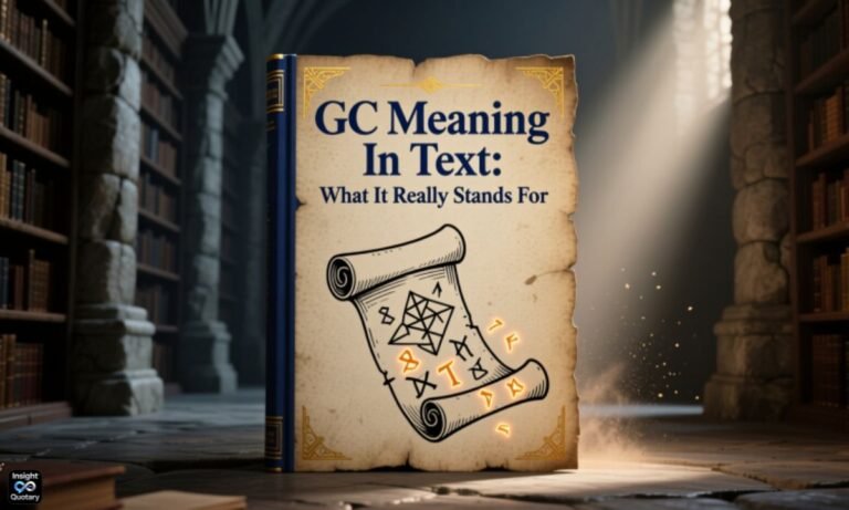 GC Meaning in Text: What It Really Stands For