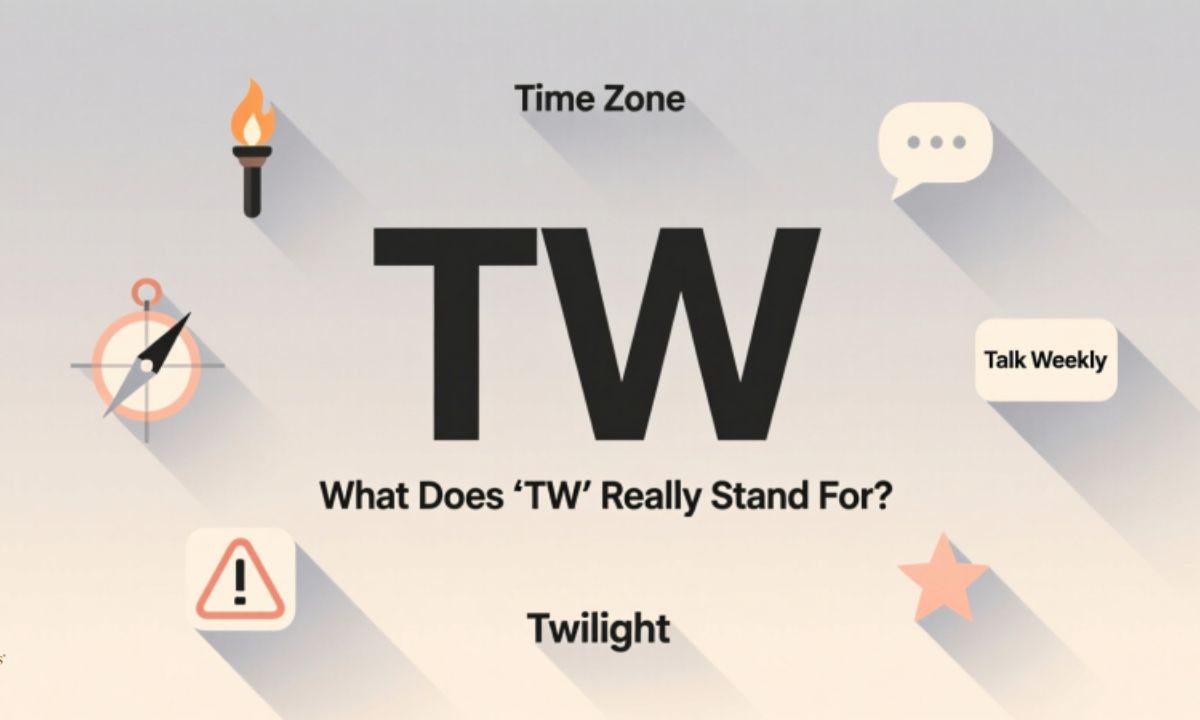 TW Meaning in Text: What Does “TW” Really Stand For?