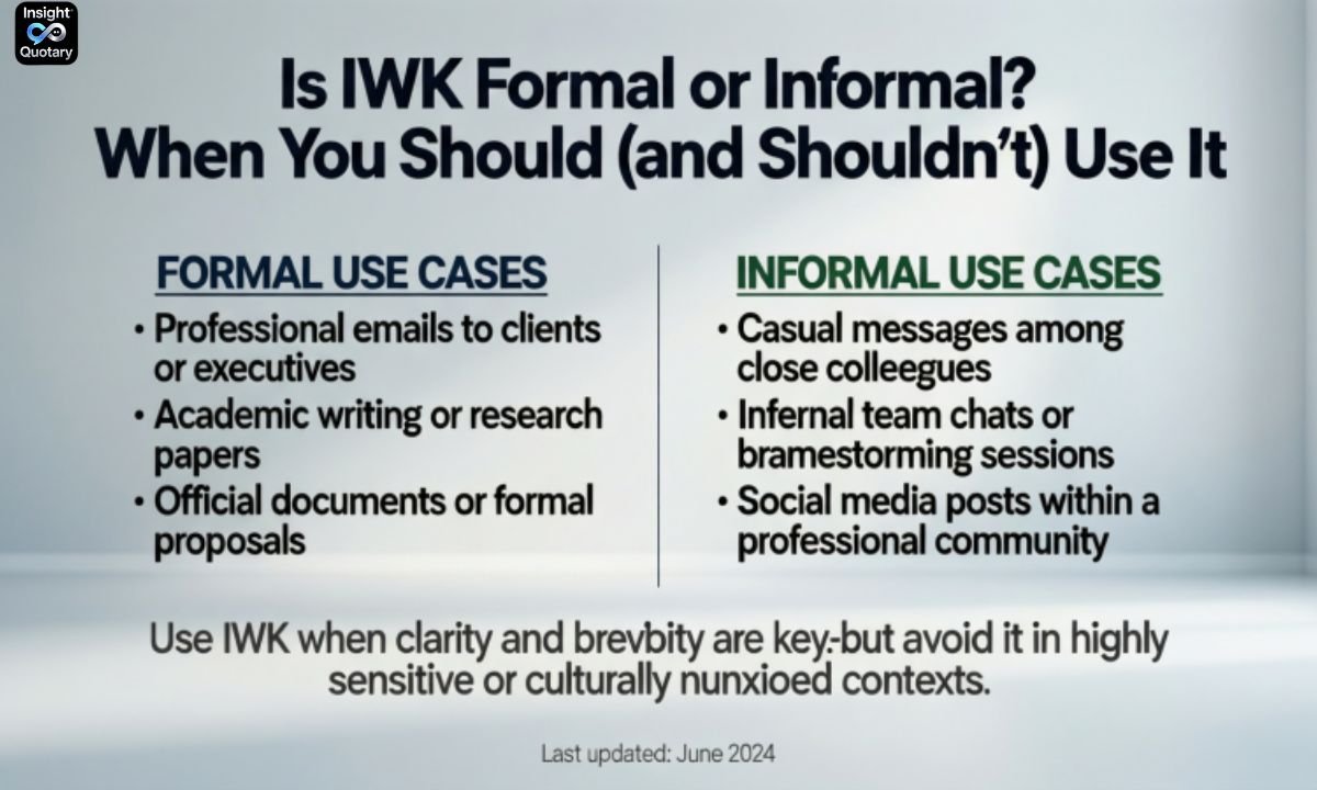 IWK Meaning in Text: What It Stands For and How to Use It Online